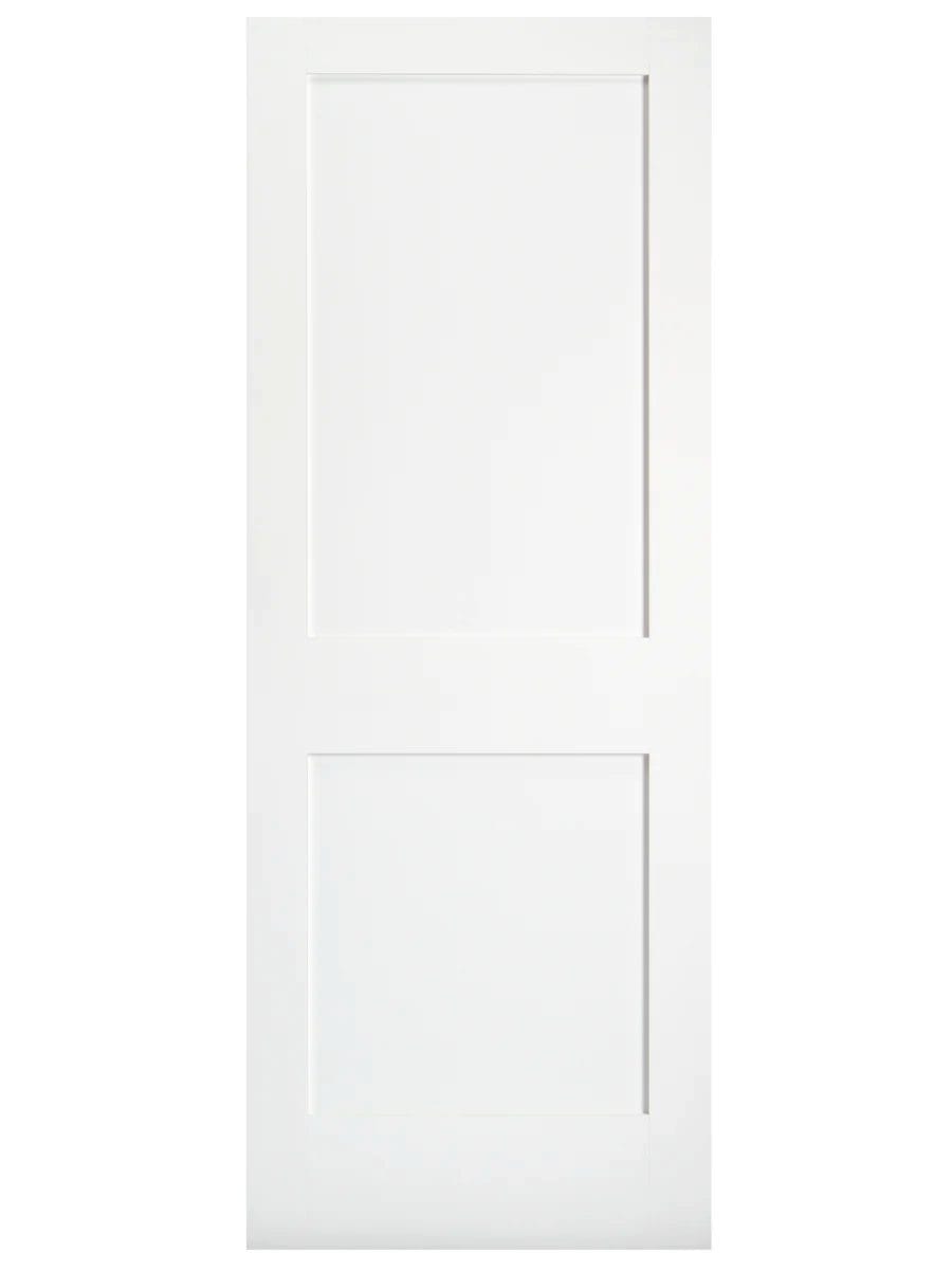 2 Panel Shaker Primed MDF Door - WHOLESALE EXPO